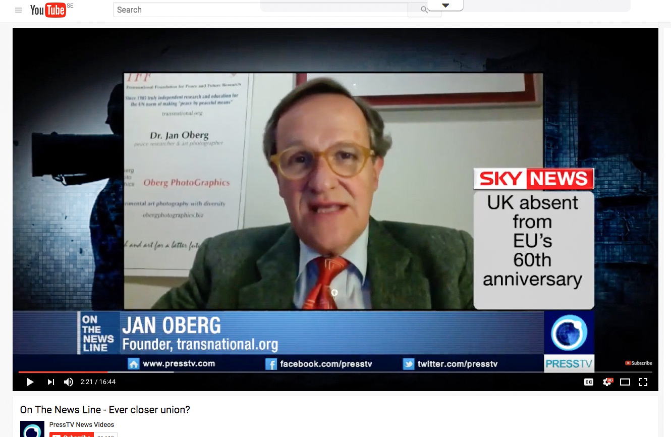 The strong and weak aspects of the EU – 🗝 Jan Oberg